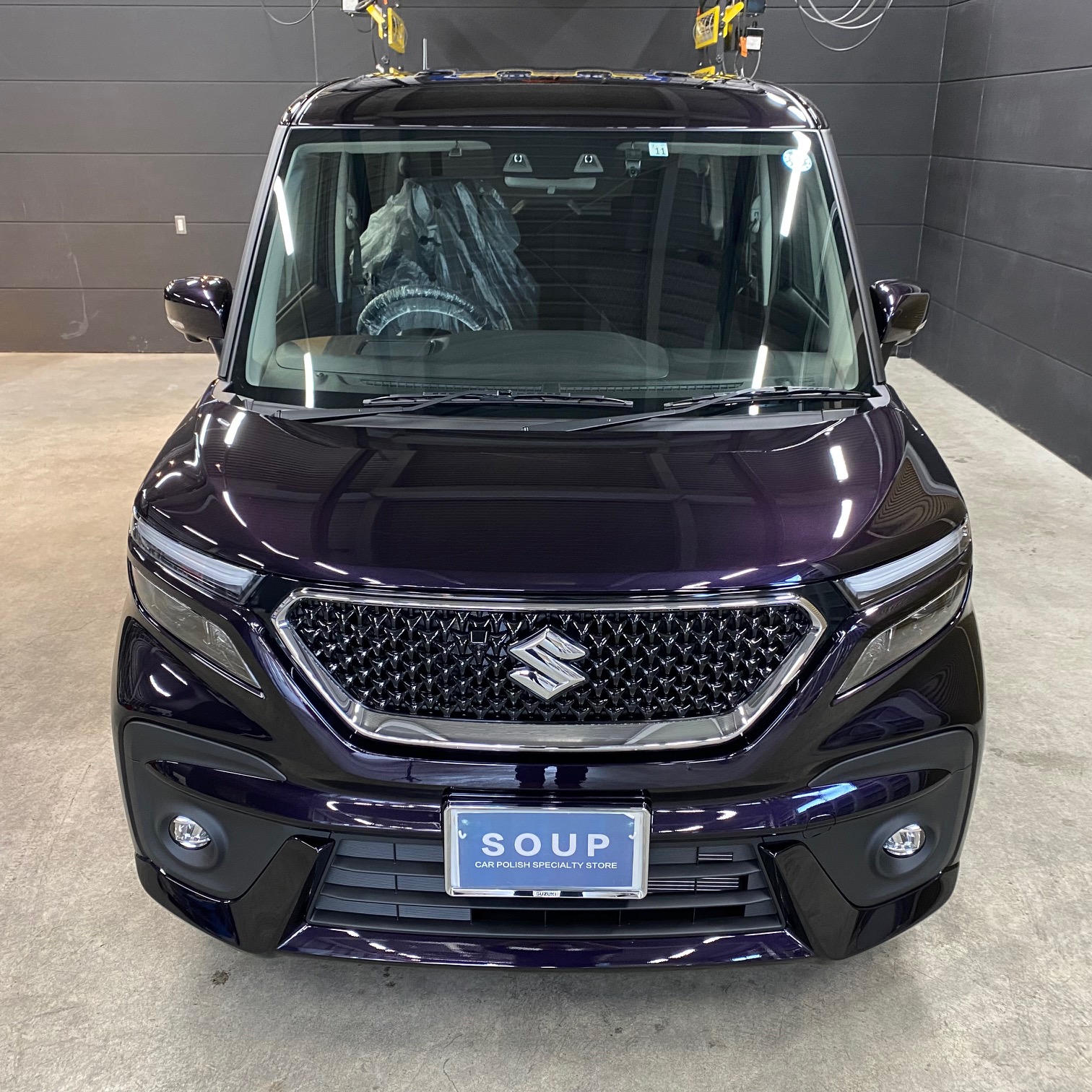 スズキ MA37S ソリオバンディット 三好市ボディガラスコーティング - 徳島のガラスコーティング・セラミックコーティング専門店 スープ