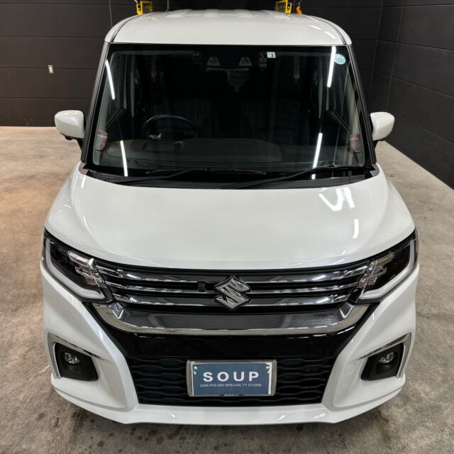 スズキ MA37S ソリオ 三好市コーティングメンテナンス - 徳島のガラスコーティング・セラミックコーティング専門店 スープ